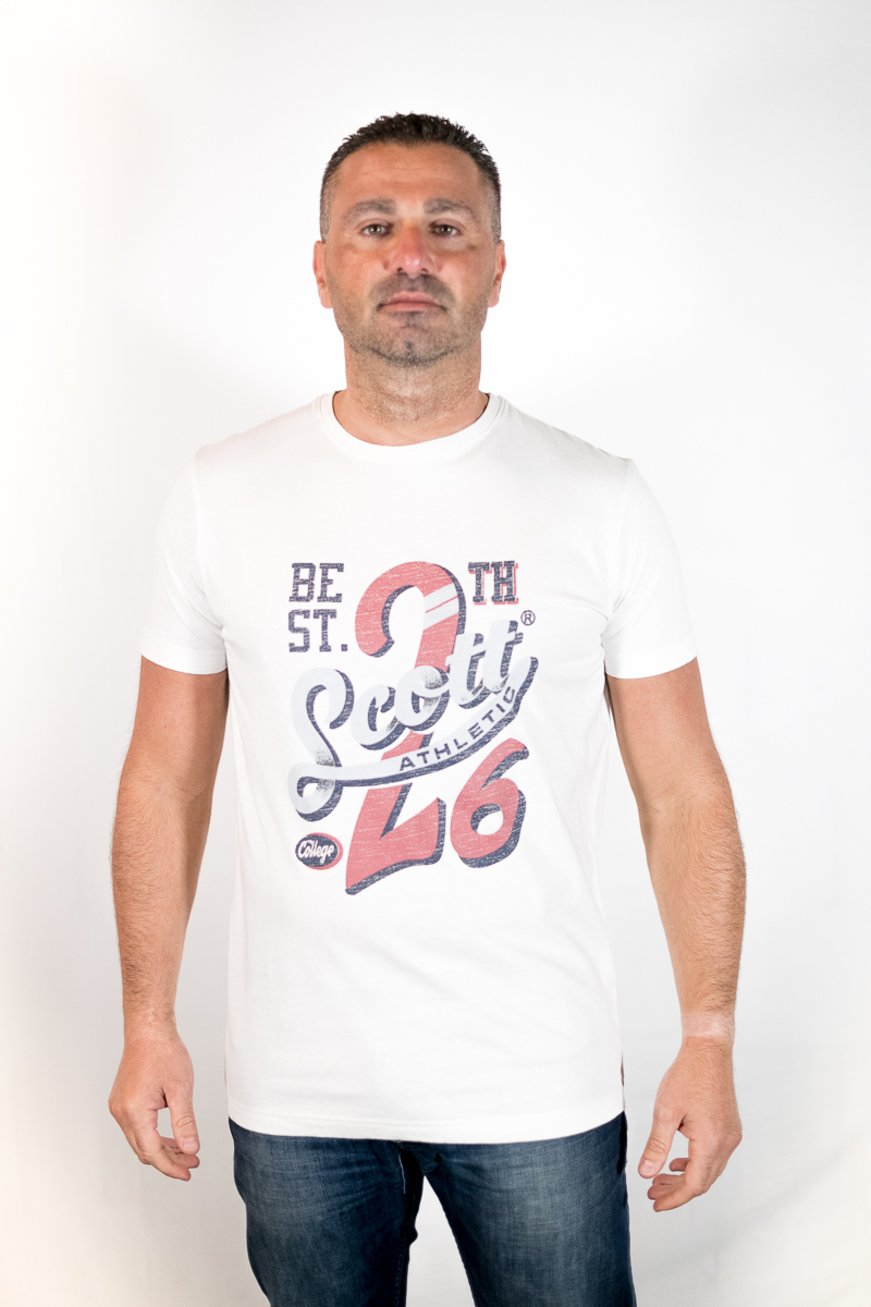 A Reece T Shirt : T-shirt Reece - Ecru - SCOTT / All colors (lapis ...