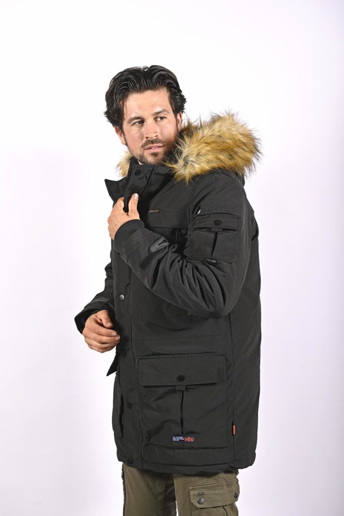 PARKA BESTOFF NOIRE - SCOTT